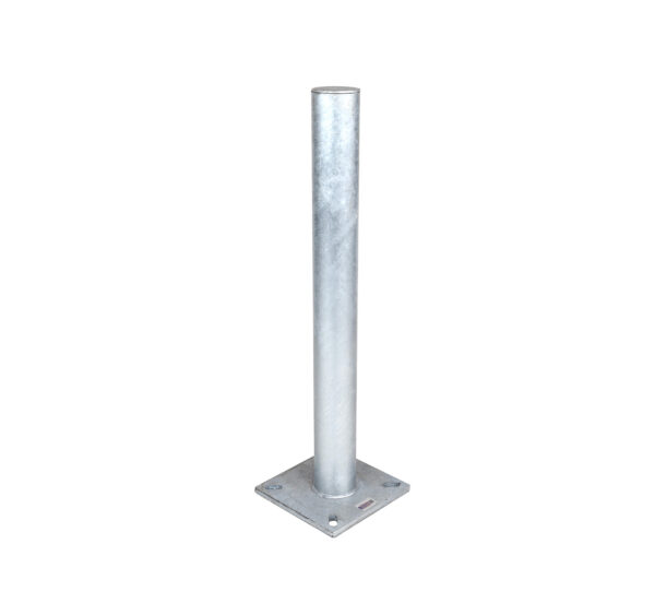 PB2-PIPE 4 STD W/BASE GALV Pipe Bollard | D5 Products